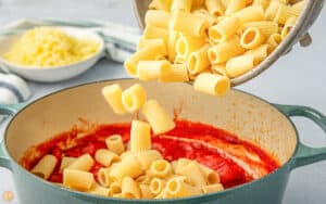 Baked Rigatoni Pasta - Leftovers Then Breakfast