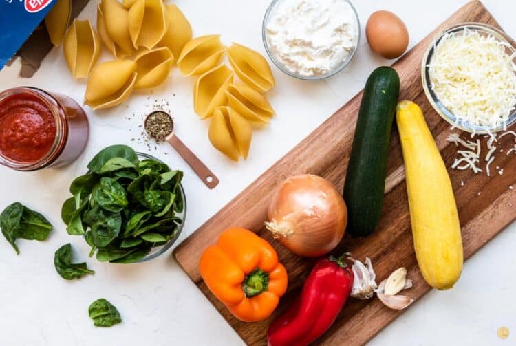 Vegetarian Stuffed Shells