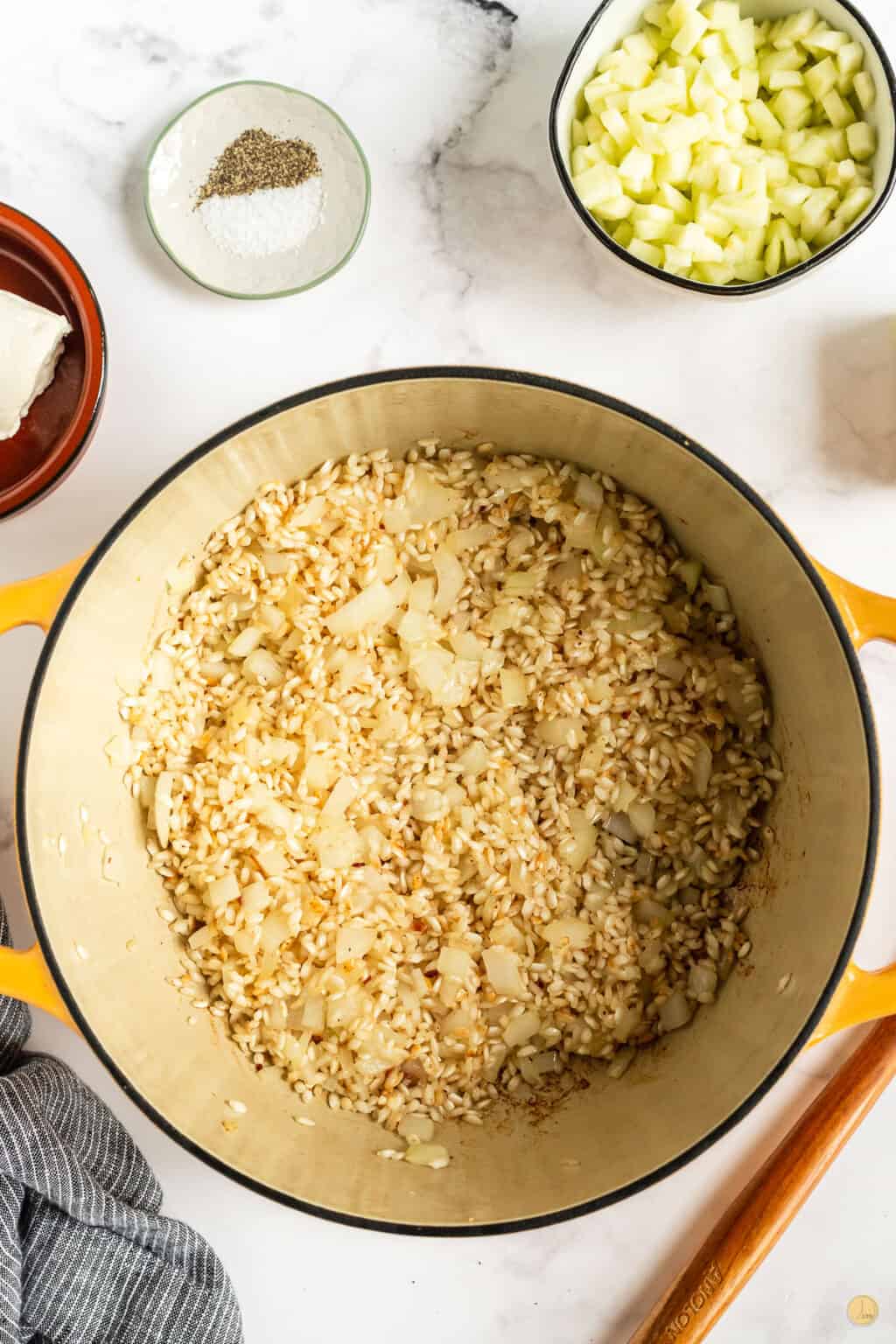 Apple Risotto With Bacon - Leftovers Then Breakfast