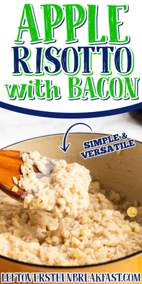 Easy Apple Risotto (Rich & Creamy)