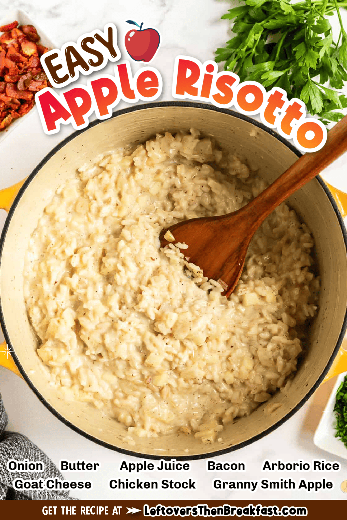 Easy Apple Risotto - Leftovers Then Breakfast