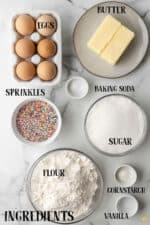 Super Easy Sprinkle Cookies - Leftovers Then Breakfast