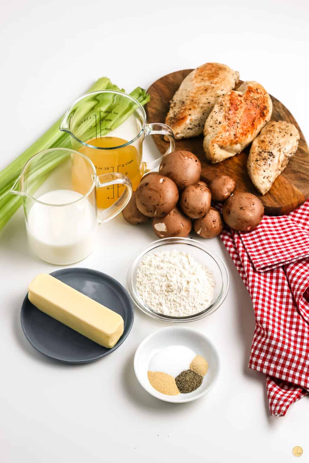 Homemade Cream of Mushroom Soup