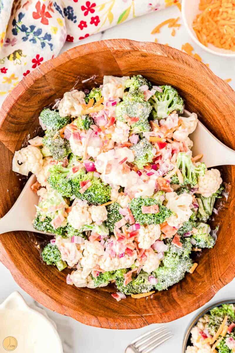 Amish Broccoli Salad - Leftovers Then Breakfast