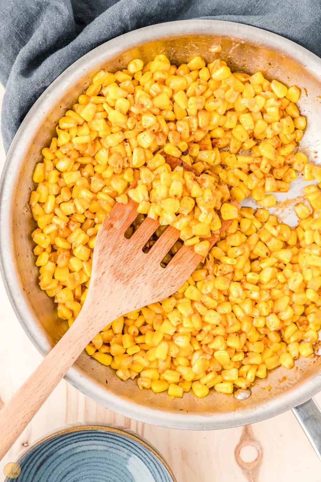 Southern Fried Corn - Leftovers Then Breakfast