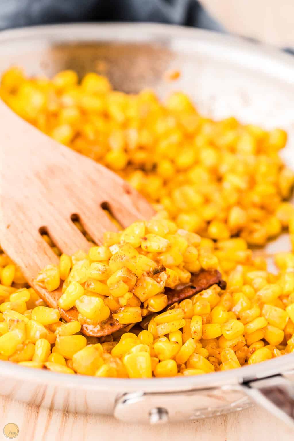 Southern Fried Corn - Leftovers Then Breakfast