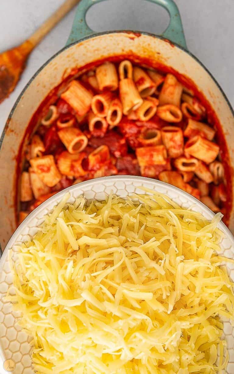 Baked Rigatoni Pasta - Leftovers Then Breakfast