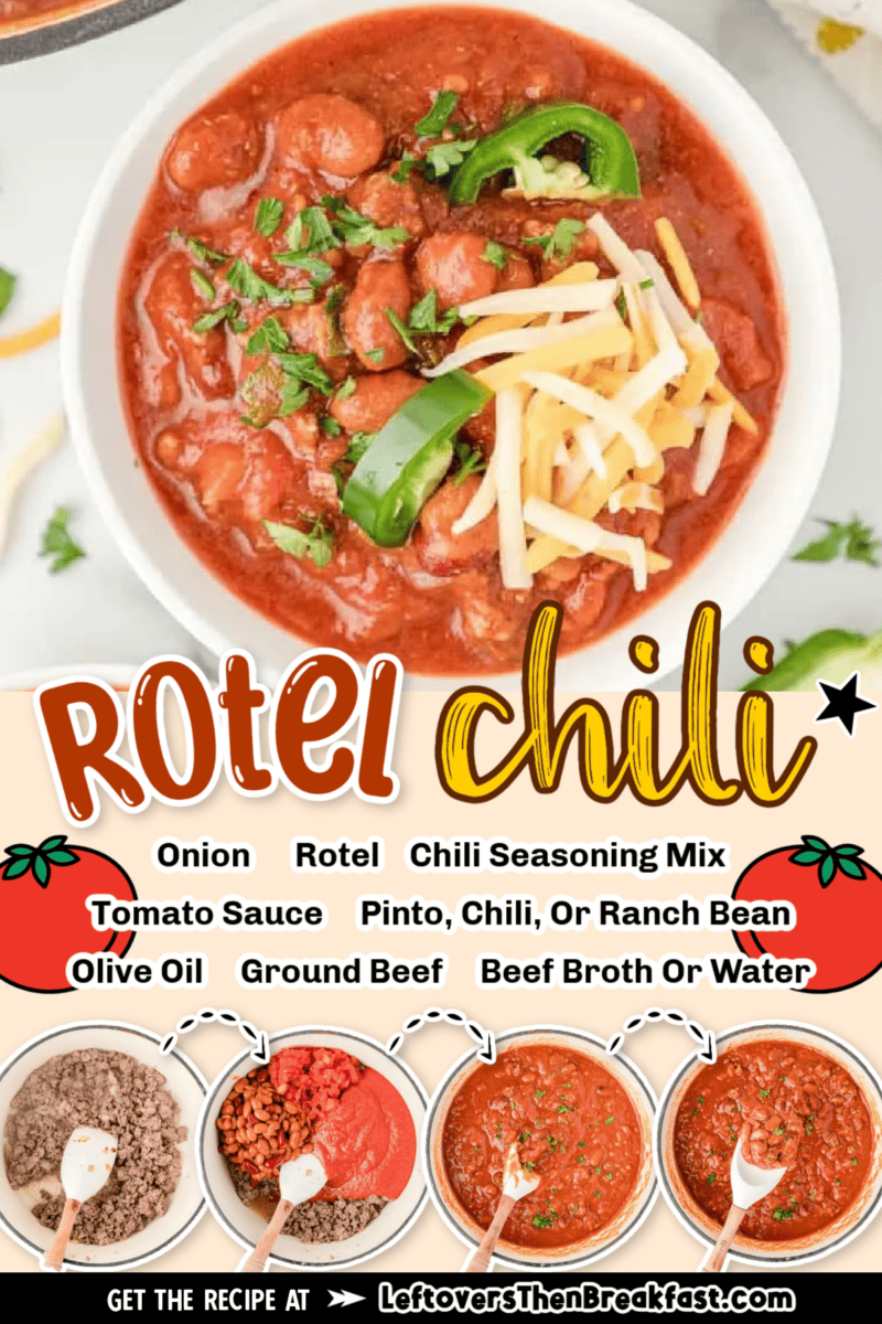 Easy Rotel Chili - Leftovers Then Breakfast