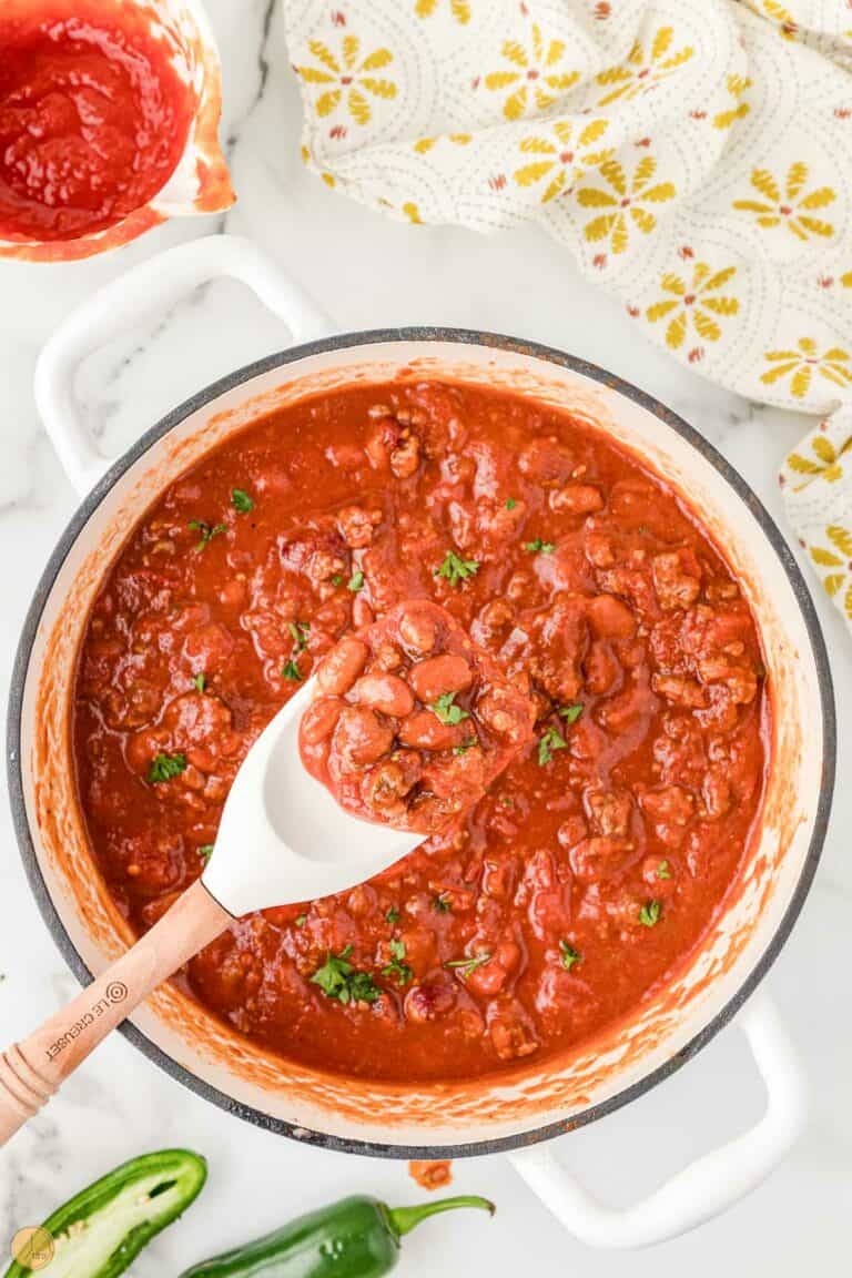 Easy Rotel Chili - Leftovers Then Breakfast