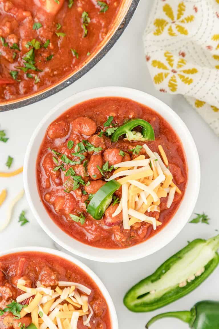 Easy Rotel Chili - Leftovers Then Breakfast