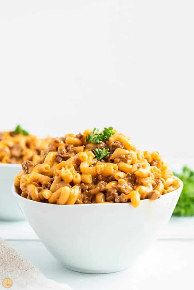 Homemade Hamburger Helper - Leftovers Then Breakfast