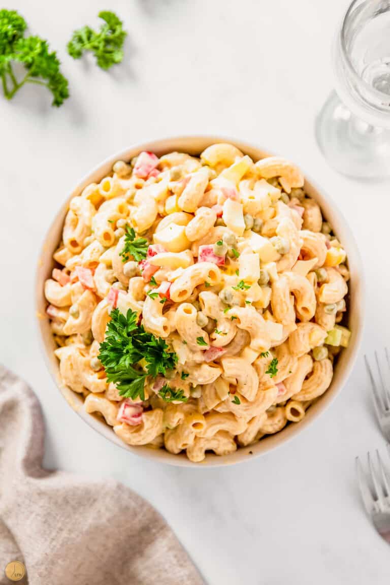 Southern Macaroni Salad - Leftovers Then Breakfast