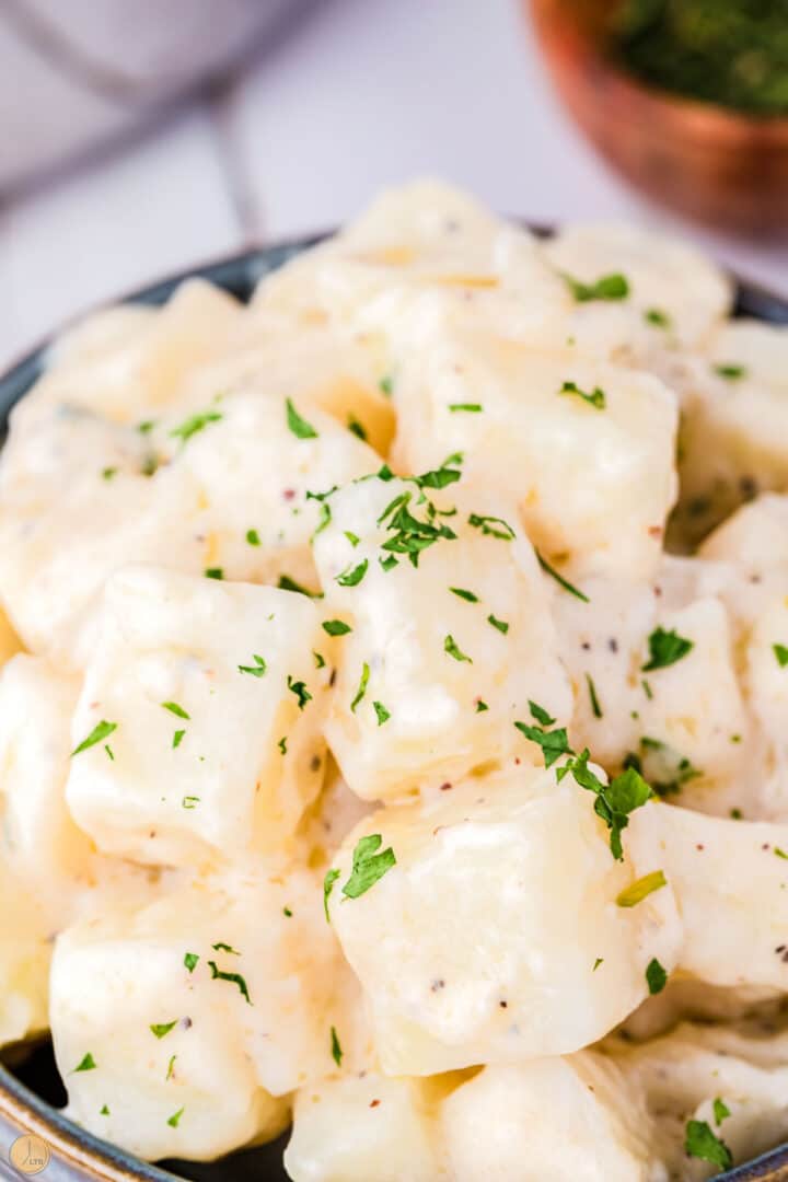 Old Fashioned Creamed Potatoes - Leftovers Then Breakfast