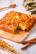 Old Fashioned Cinnamon Flop Cake - Leftovers Then Breakfast