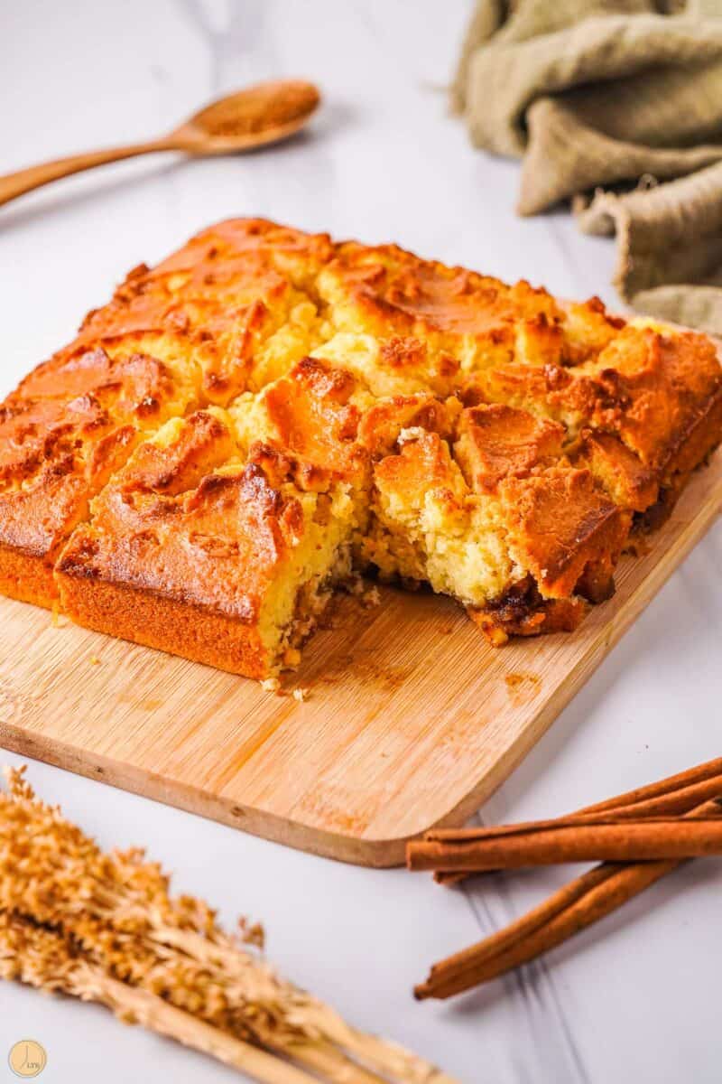 Old Fashioned Cinnamon Flop Cake - Leftovers Then Breakfast
