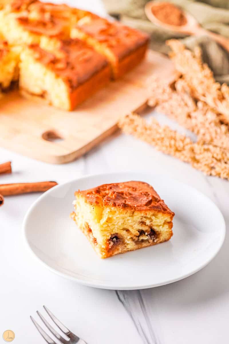 Old Fashioned Cinnamon Flop Cake - Leftovers Then Breakfast