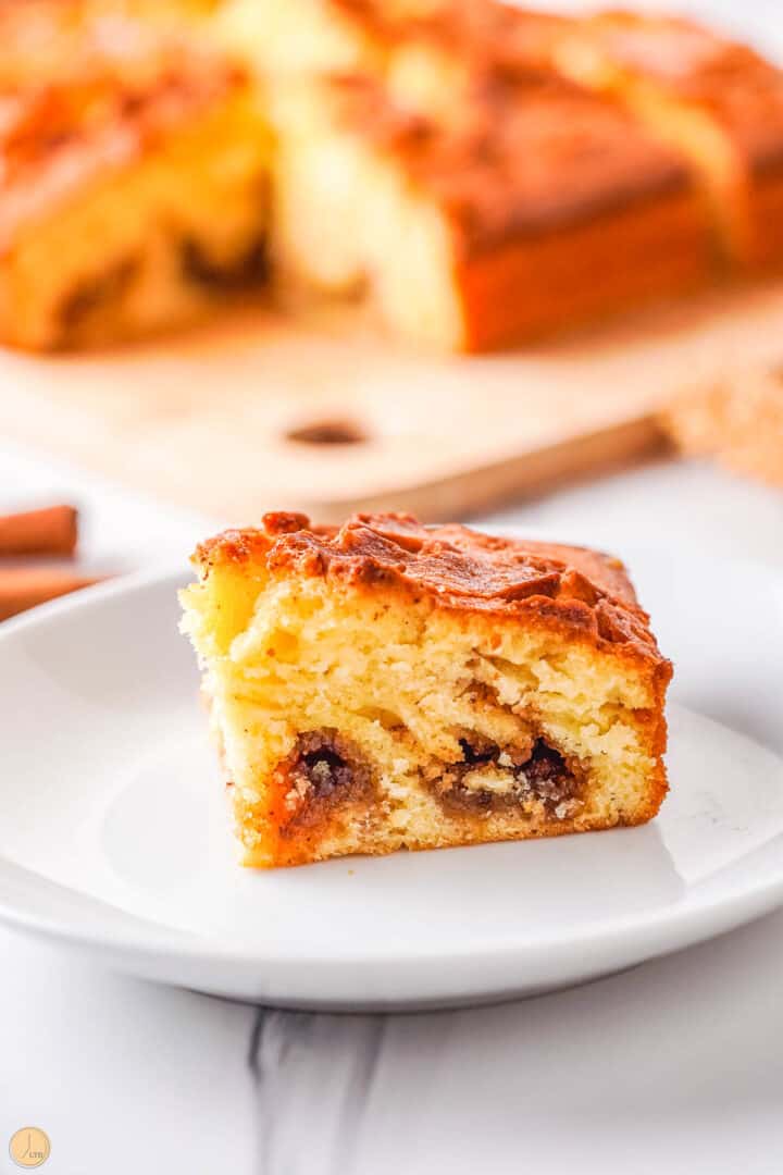 Old Fashioned Cinnamon Flop Cake - Leftovers Then Breakfast