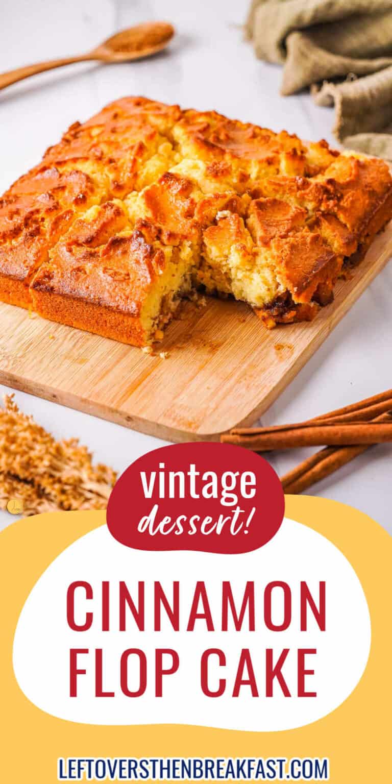 Old Fashioned Cinnamon Flop Cake