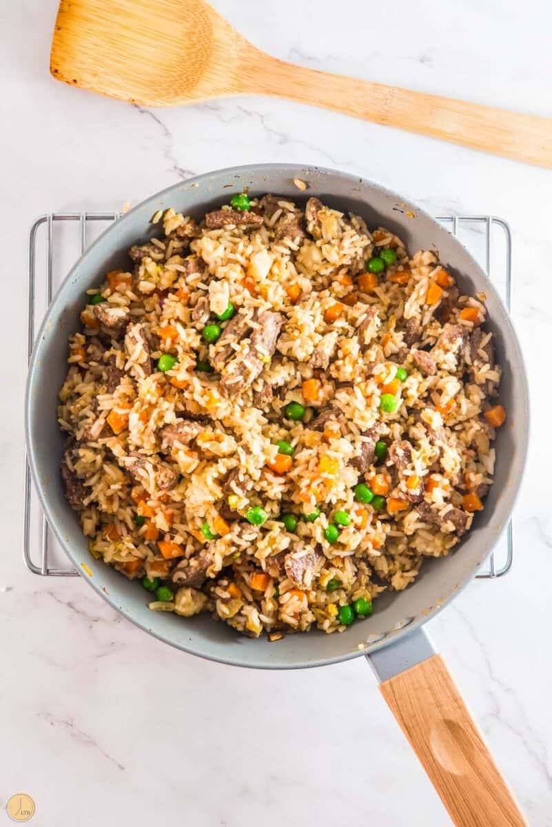 Easy Steak Fried Rice - Take Two Tapas