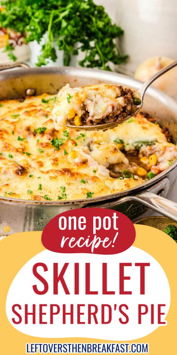 Easy Skillet Shepherd's Pie Recipe