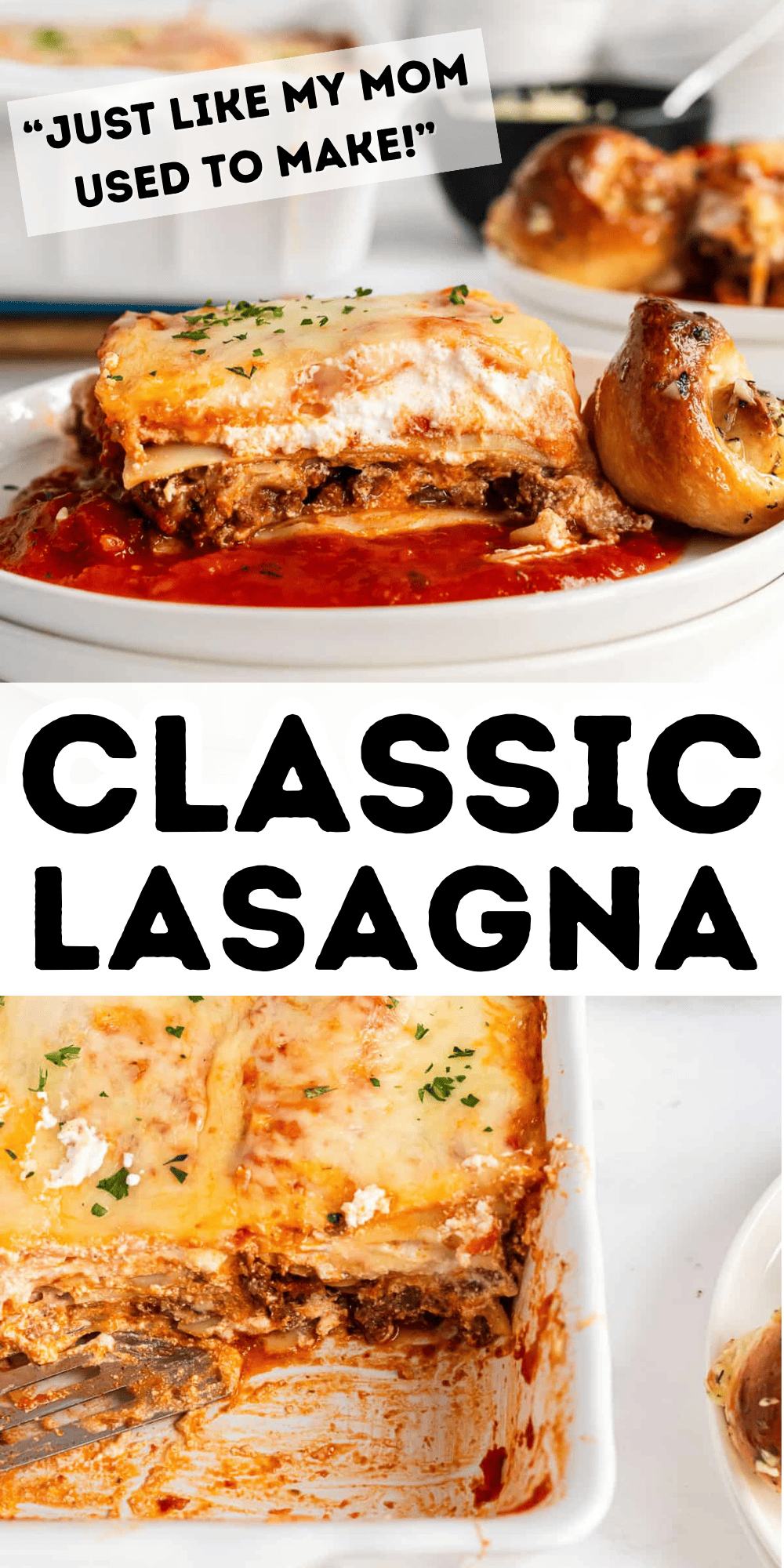 Homemade Lasagna (Family Recipe!) - Leftovers Then Breakfast