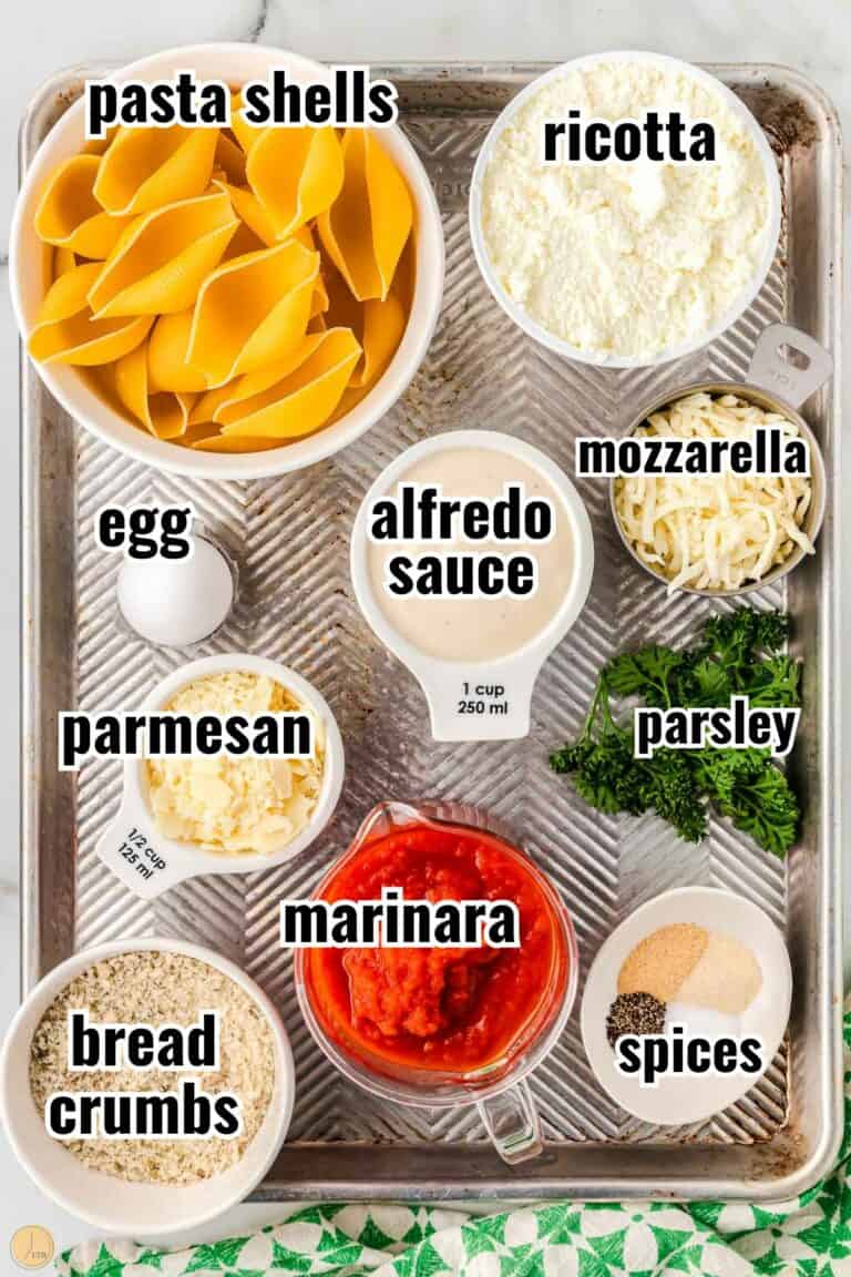 Olive Garden Giant Stuffed Shells - Leftovers Then Breakfast