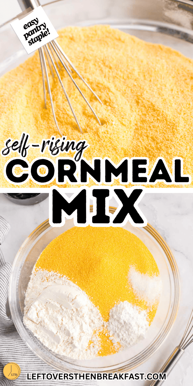 How to Make Self Rising Cornmeal - Leftovers Then Breakfast